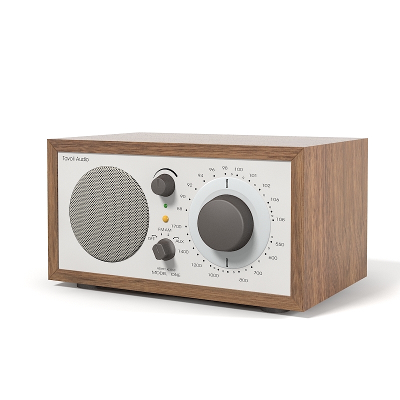 radio 3d model