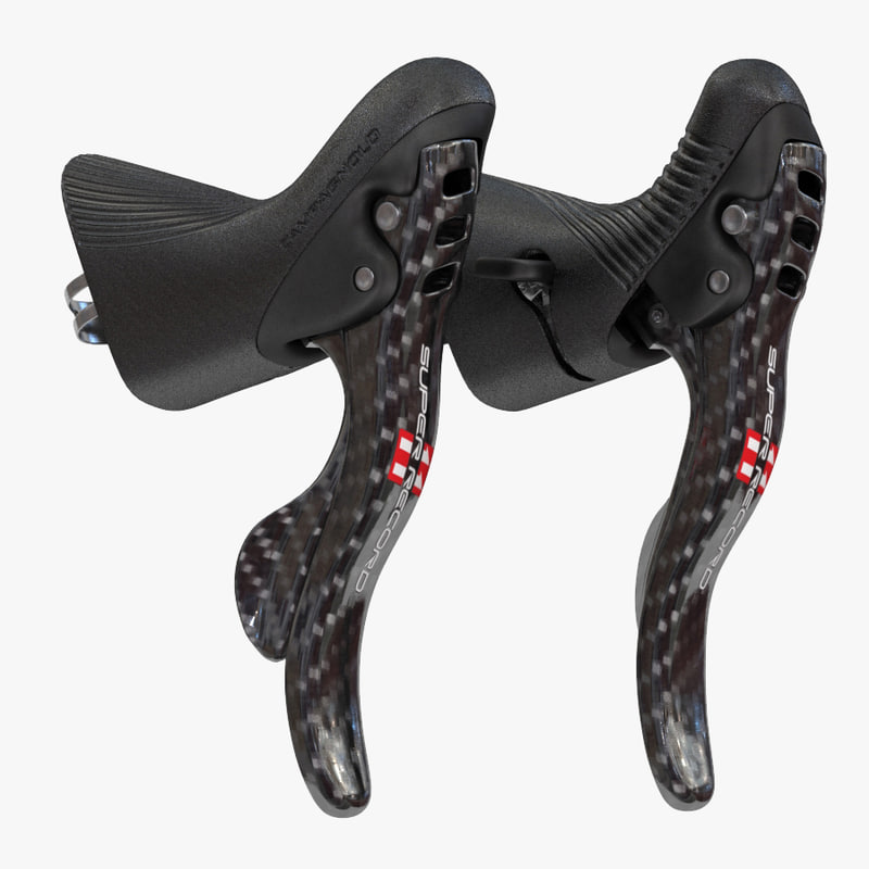 3d campagnolo ergopower bike controls model