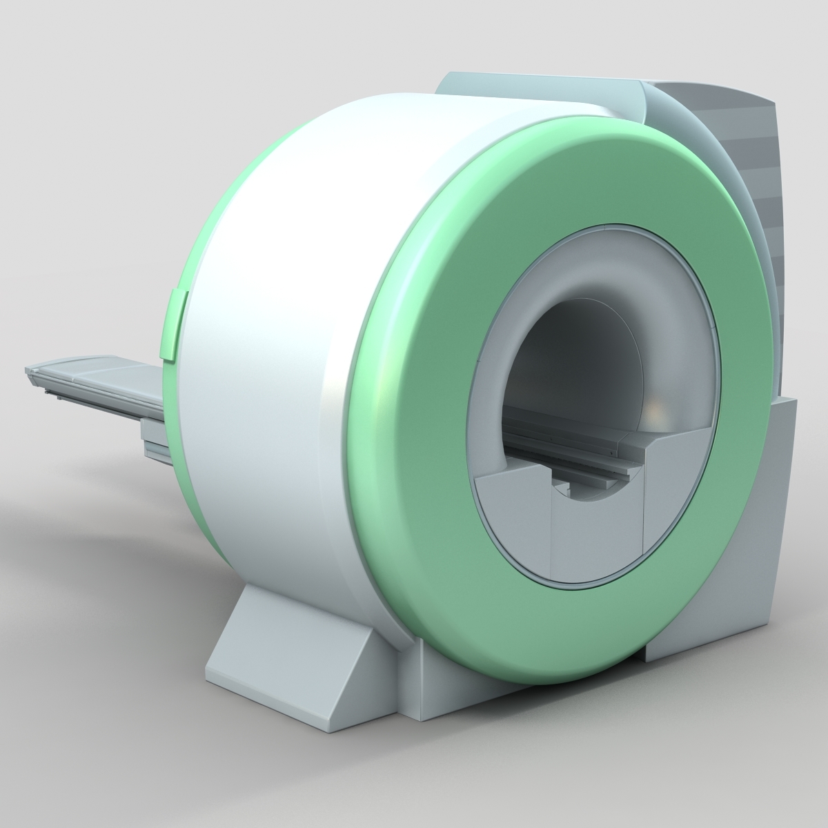 mri machine 3d model