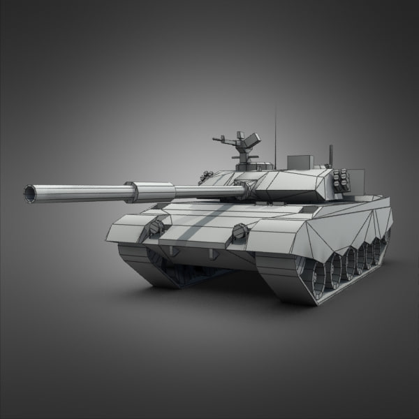 3d ztz96 type 96 tank model
