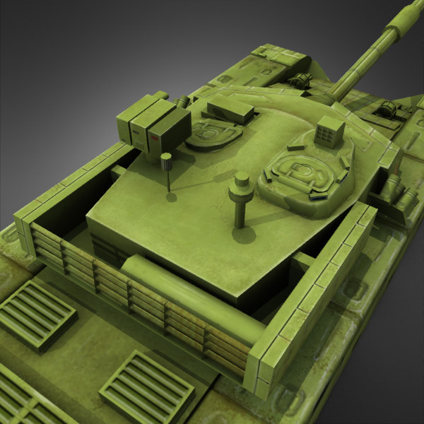 3d model ztz99 type 99 tank
