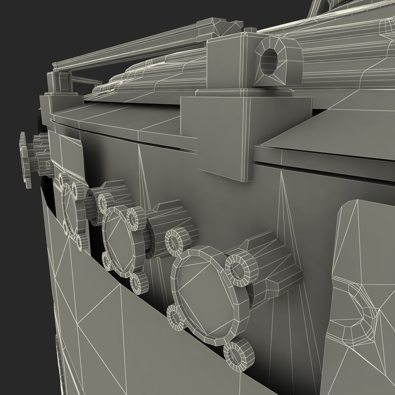3d model of international space station unity