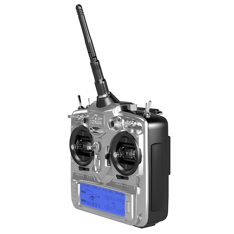 transmitter jr-12x dsm 3d 3ds