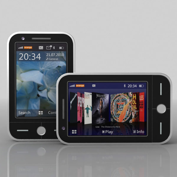 max non touch screen cell phone