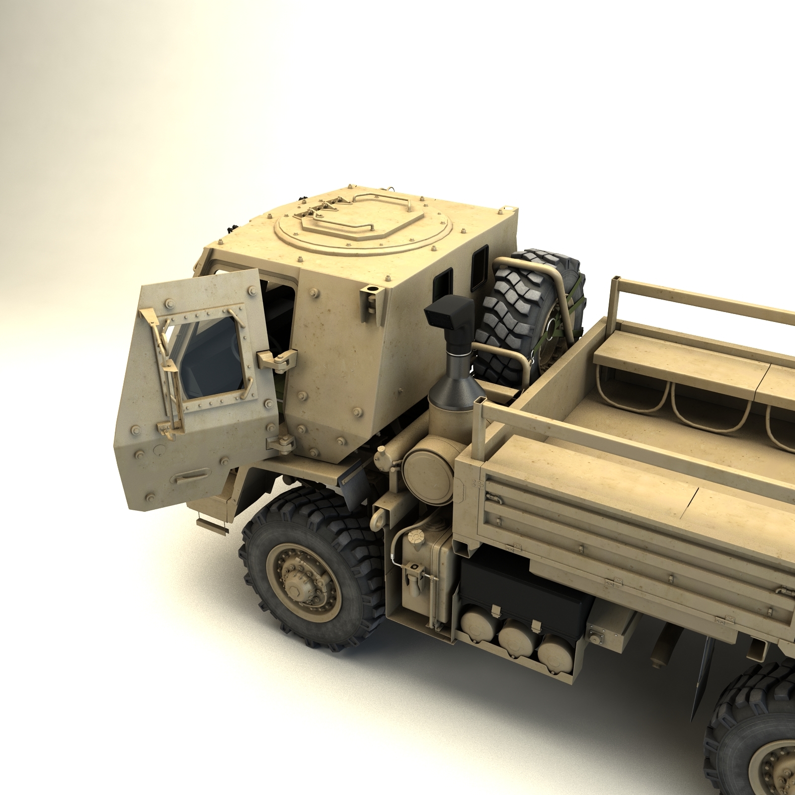 3dsmax oshkosh fmtv m1083 armored
