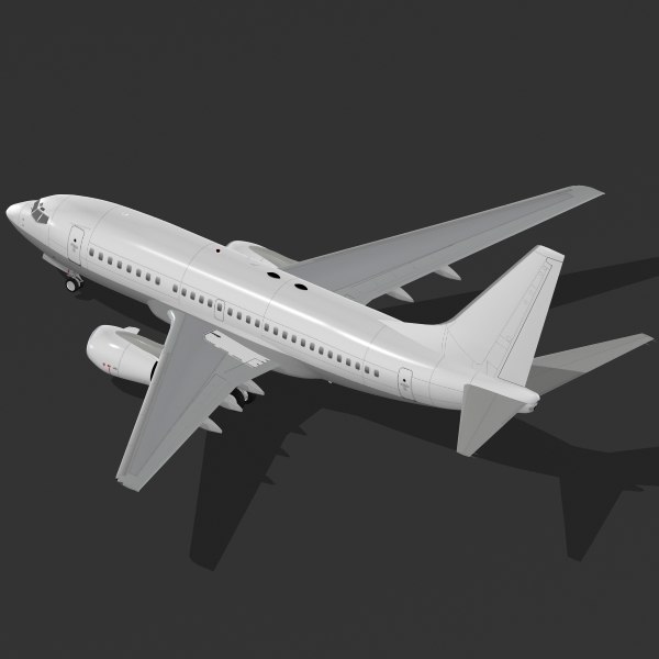 b 737-600 3d model