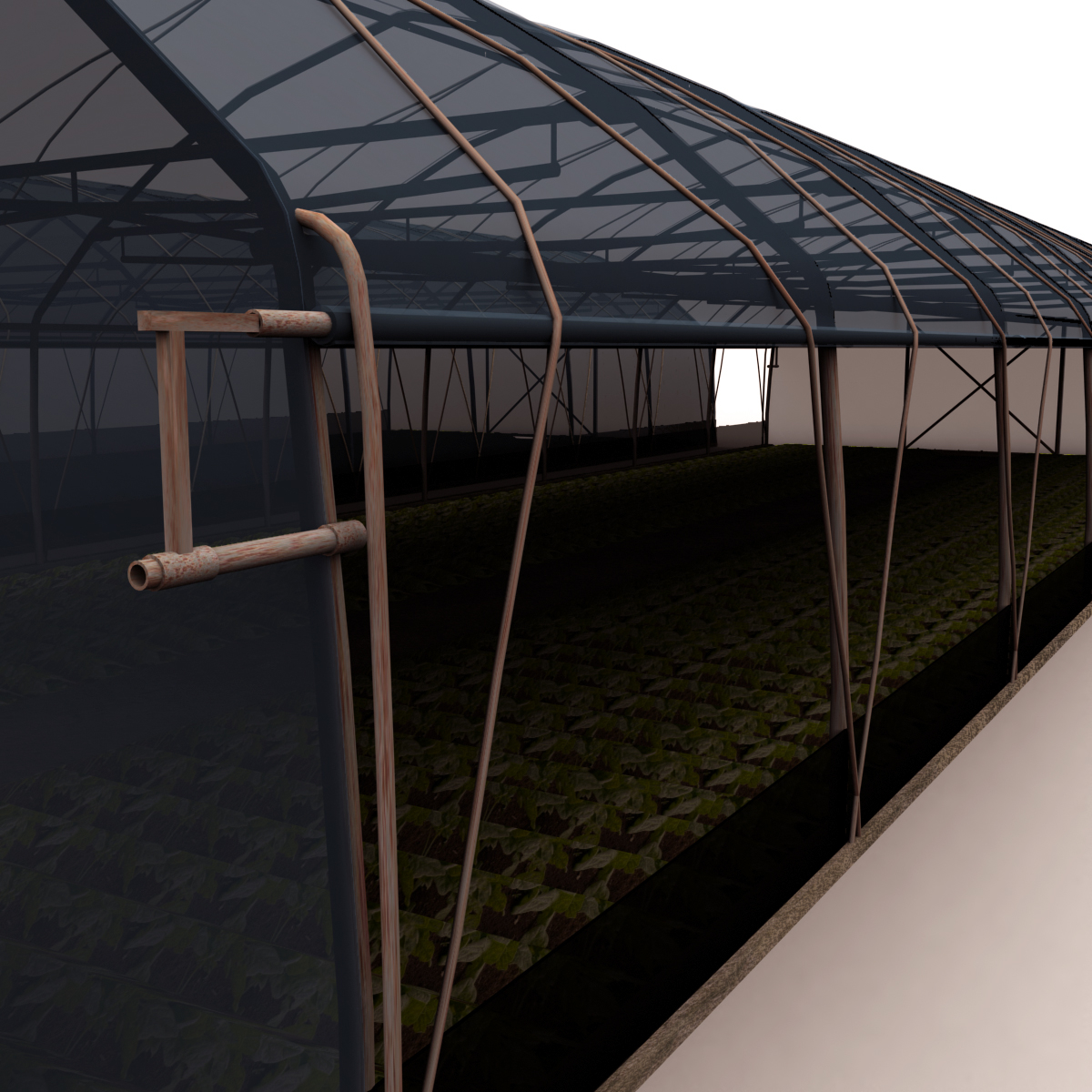 greenhouse green house 3d model