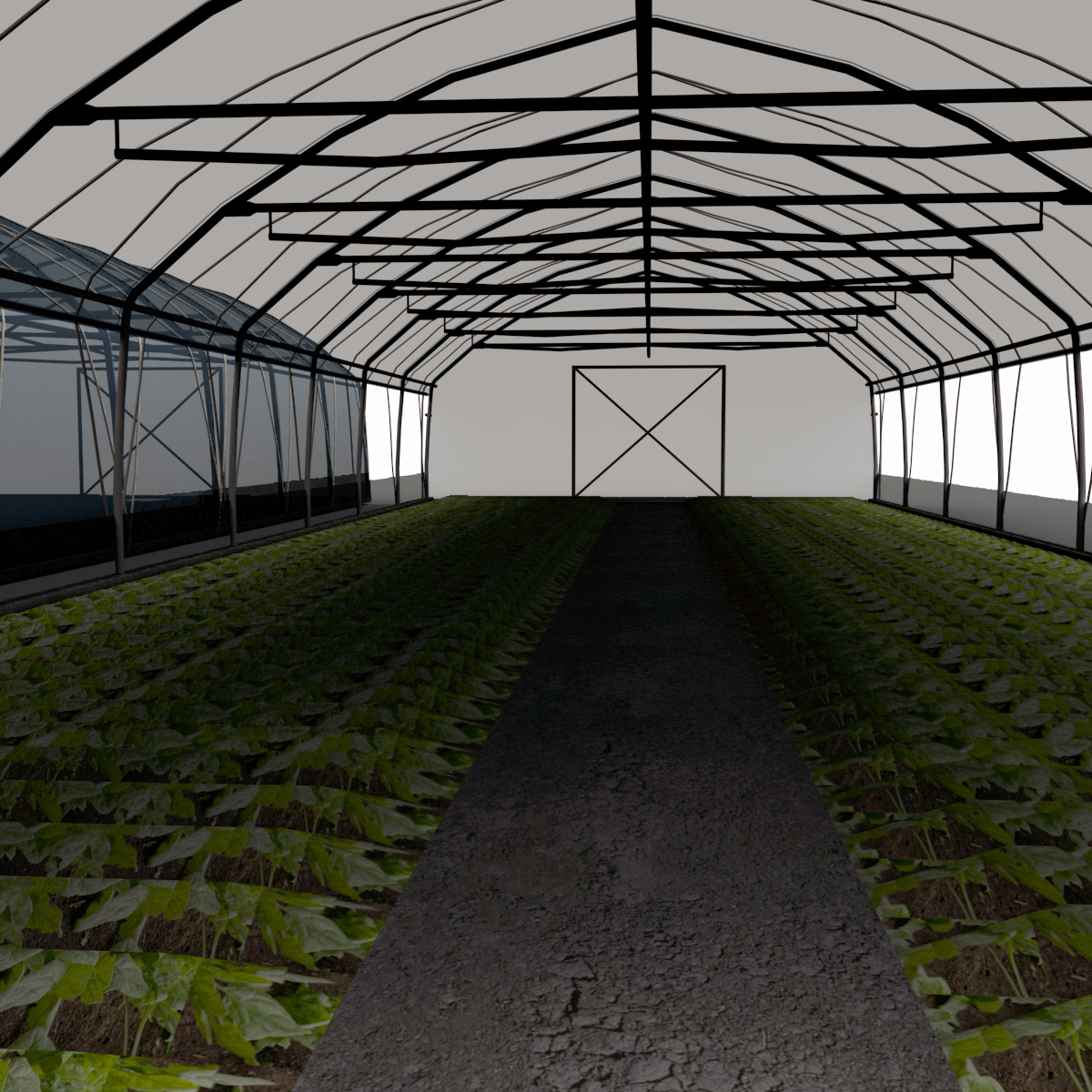 greenhouse green house 3d model
