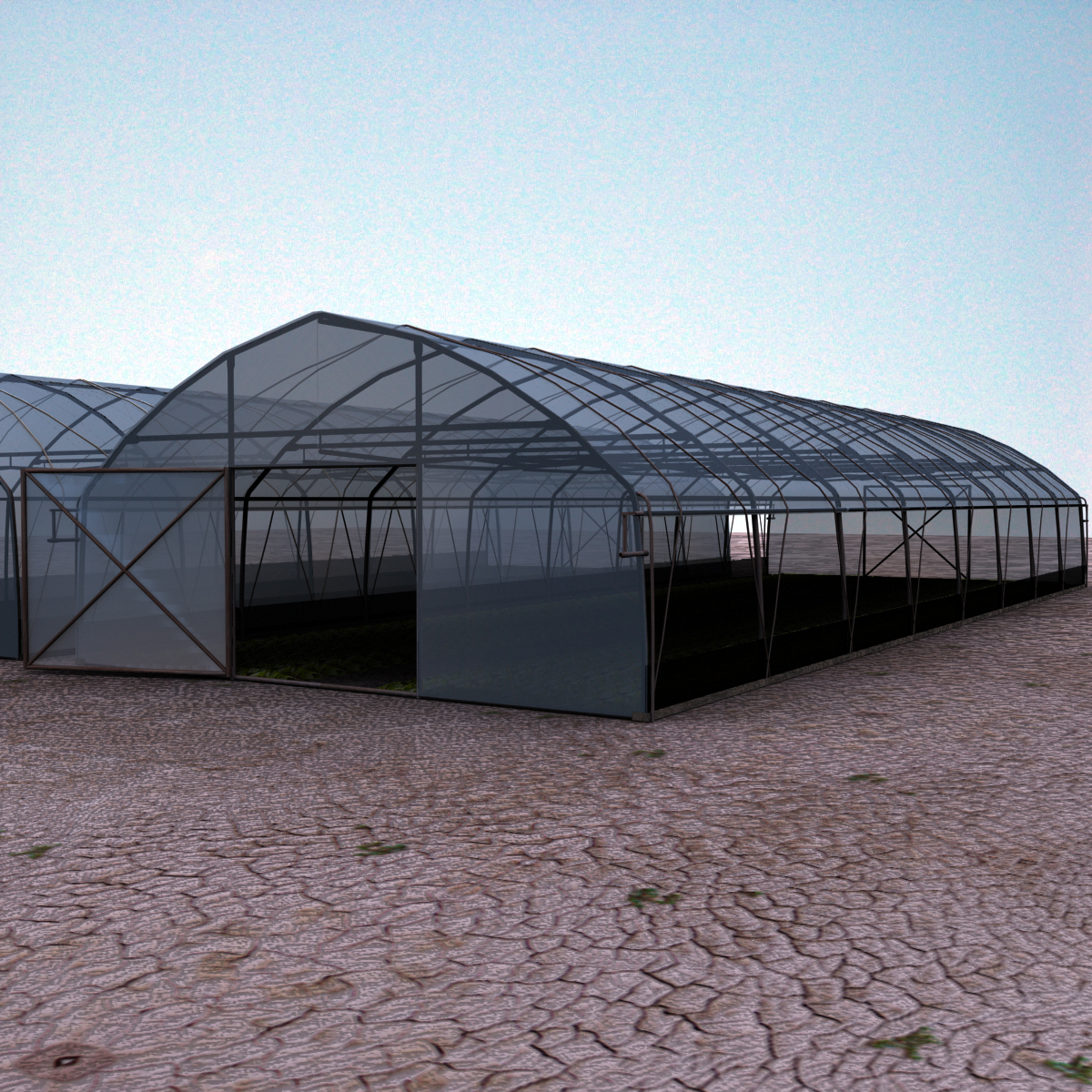 greenhouse green house 3d model