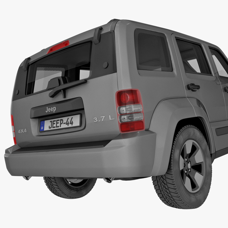 jeep liberty 3d model