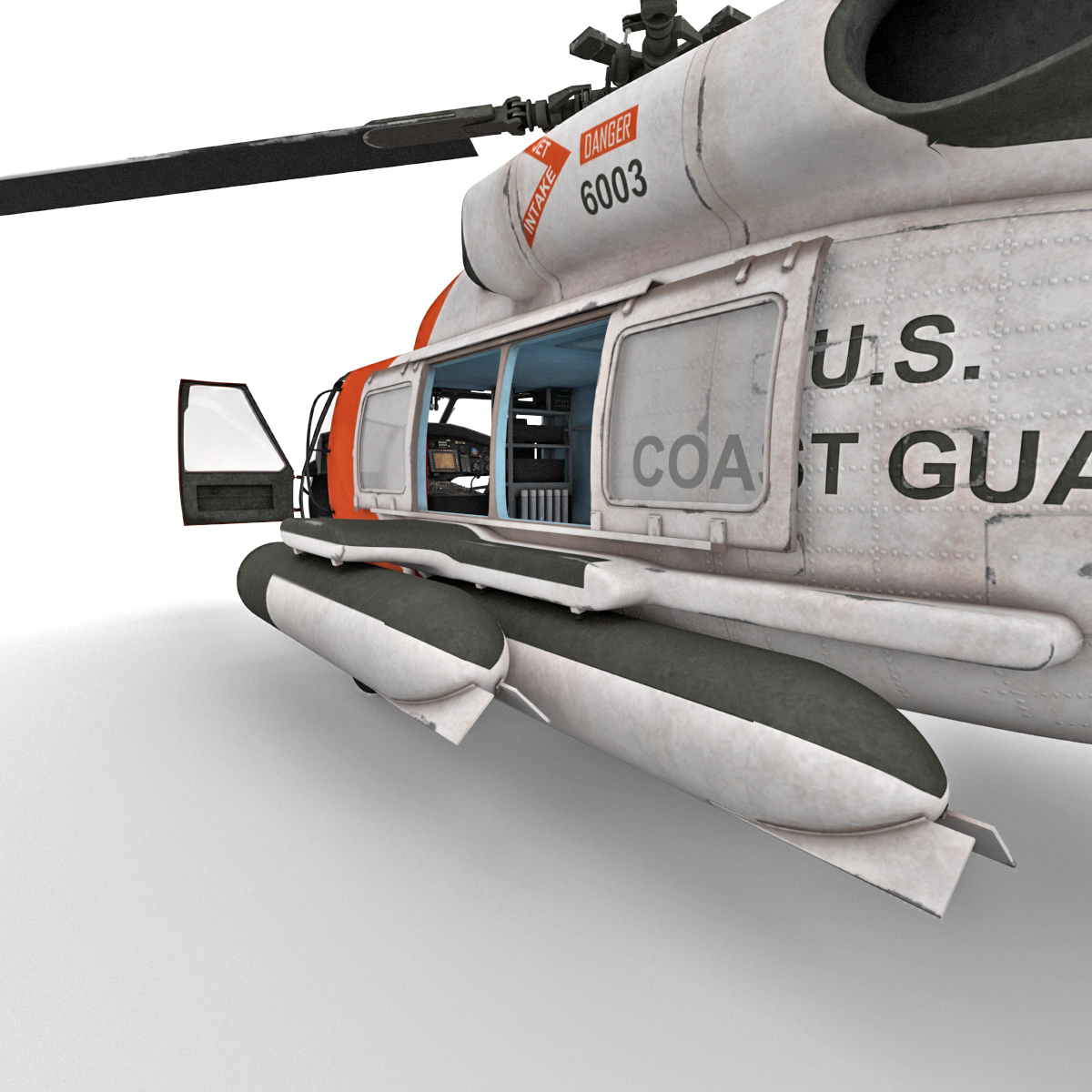 sikorsky hh 60 jayhawk 3d model