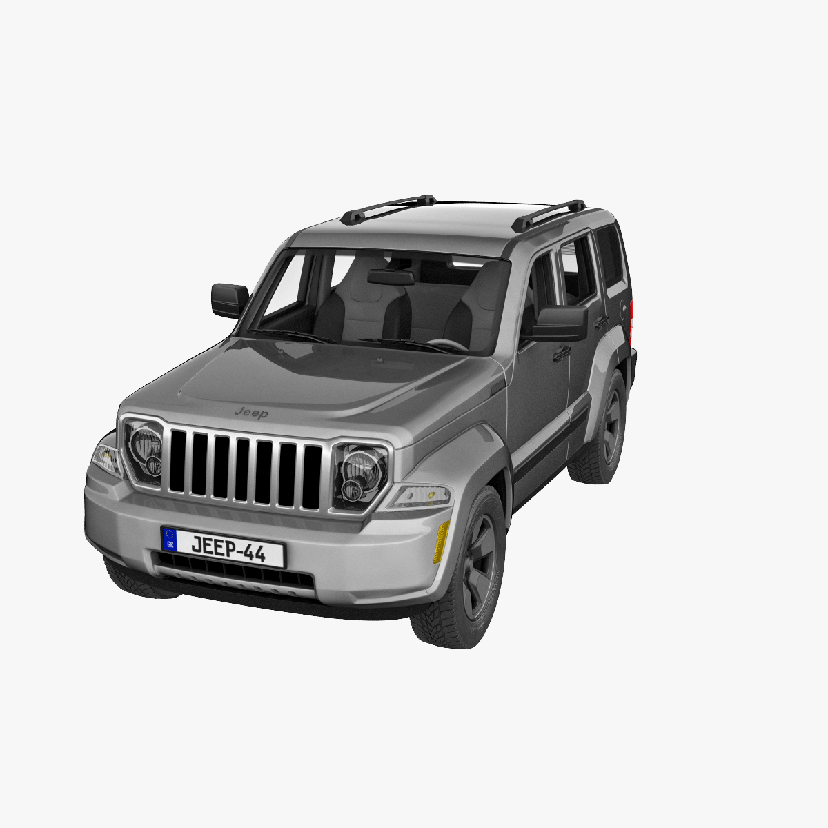 jeep liberty 3d model