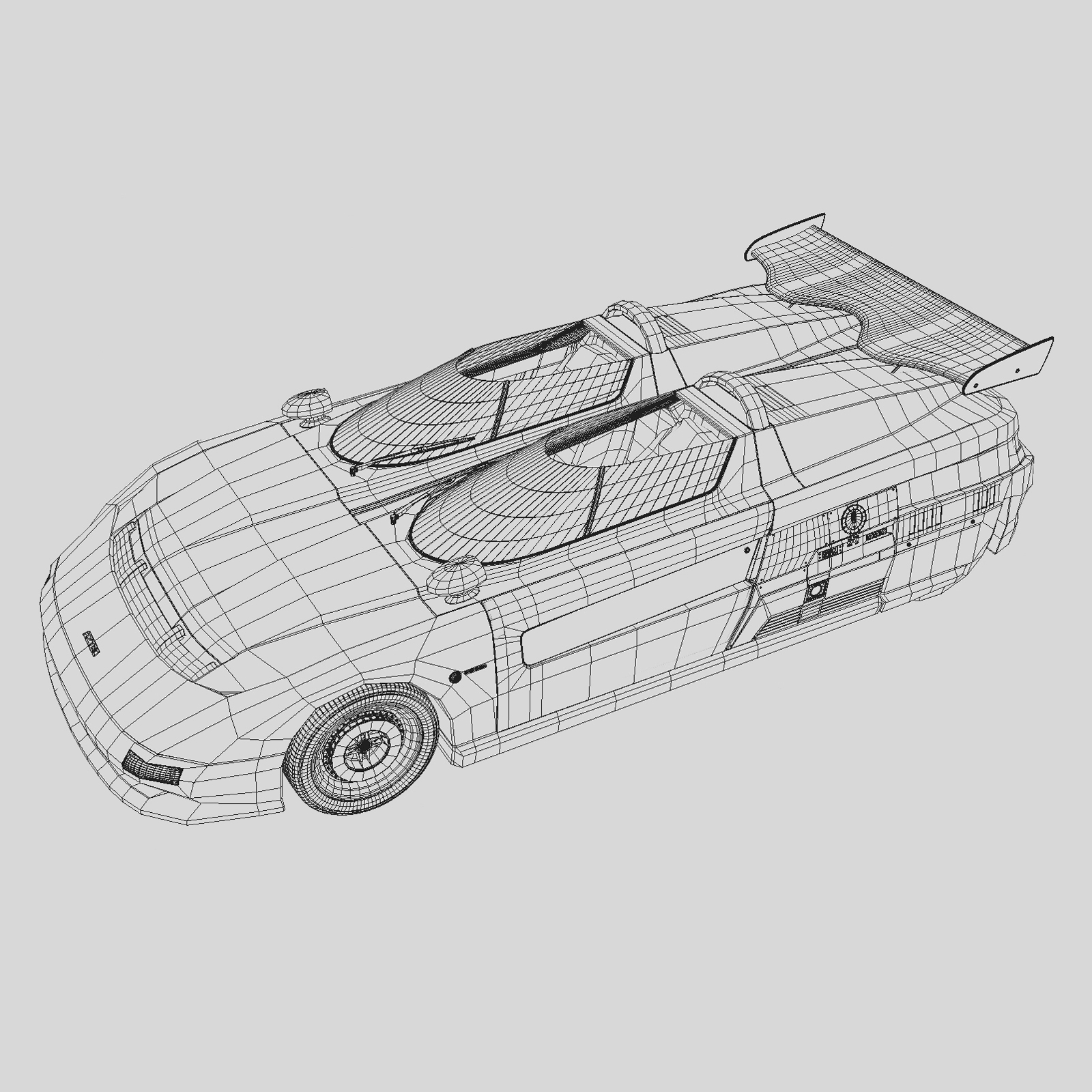 3ds photoreal concept car aztec