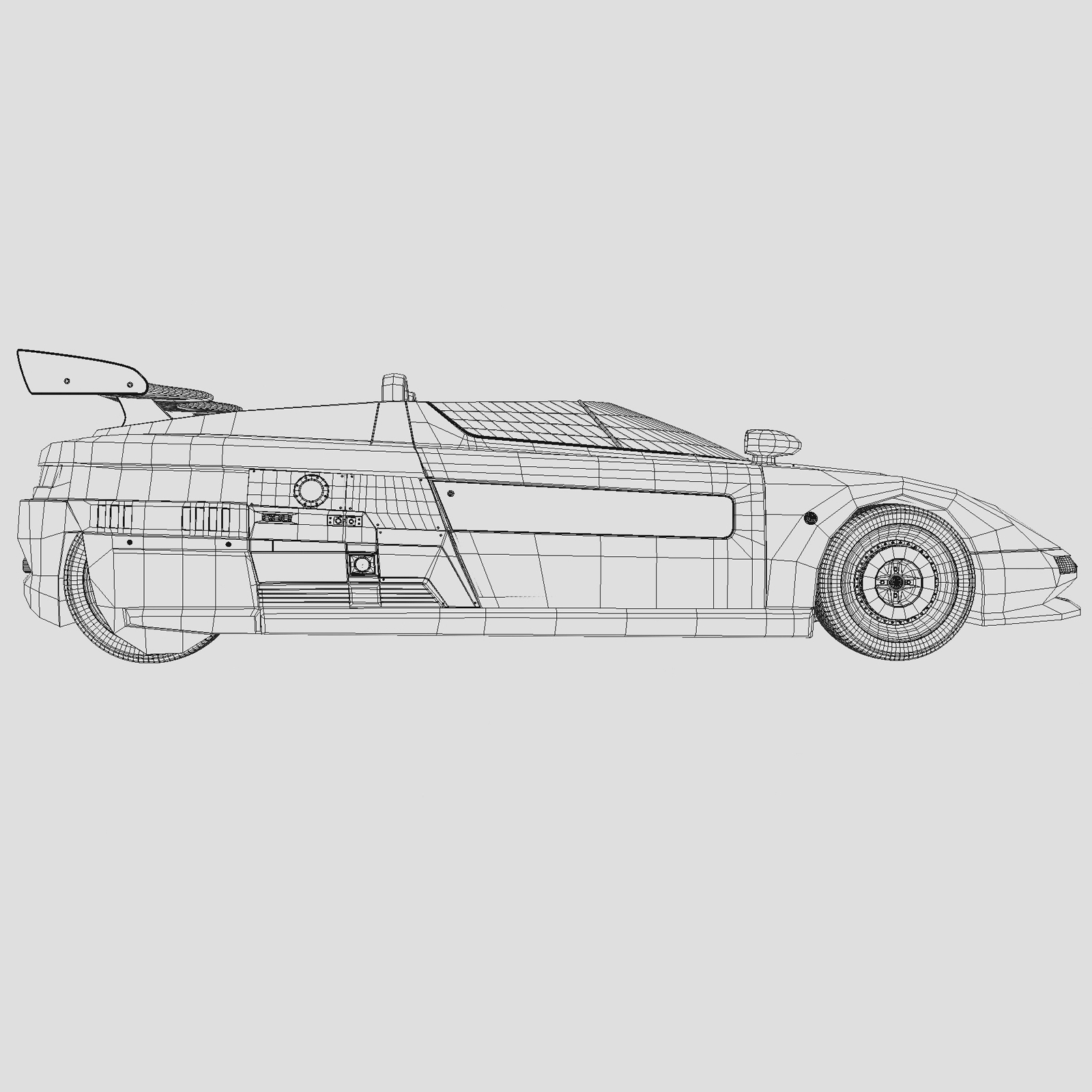 3ds photoreal concept car aztec