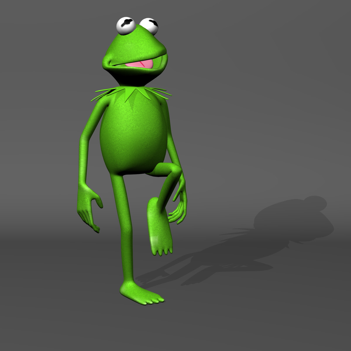 kermit frog 3d max