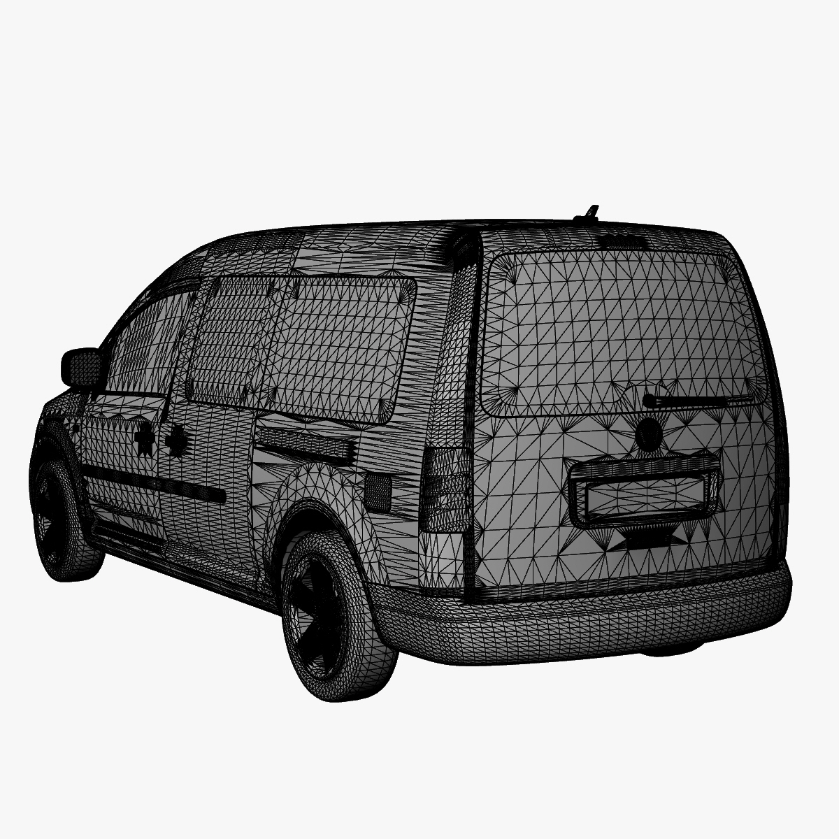 3d model caddy maxi