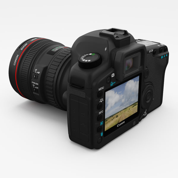 3d model canon eos 5d mark