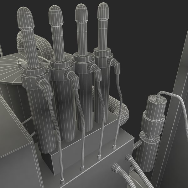 factory food packing 3d model