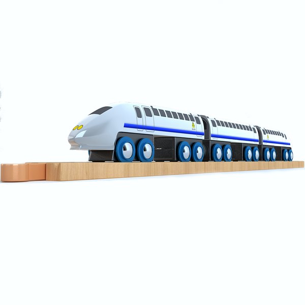 3ds max kids train toy 4