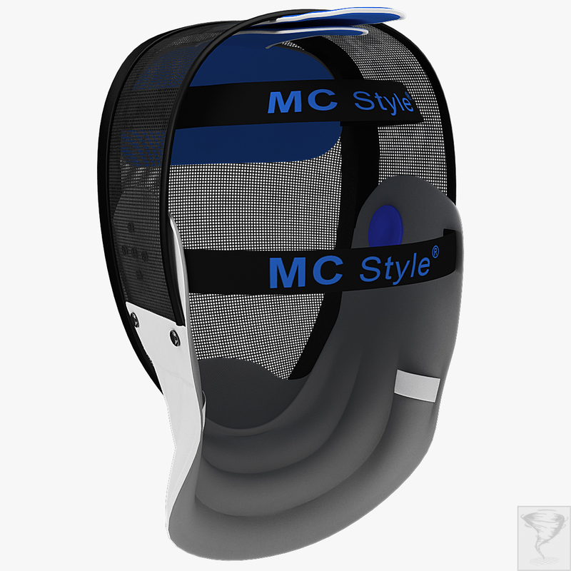 fencing mask 3d 3ds