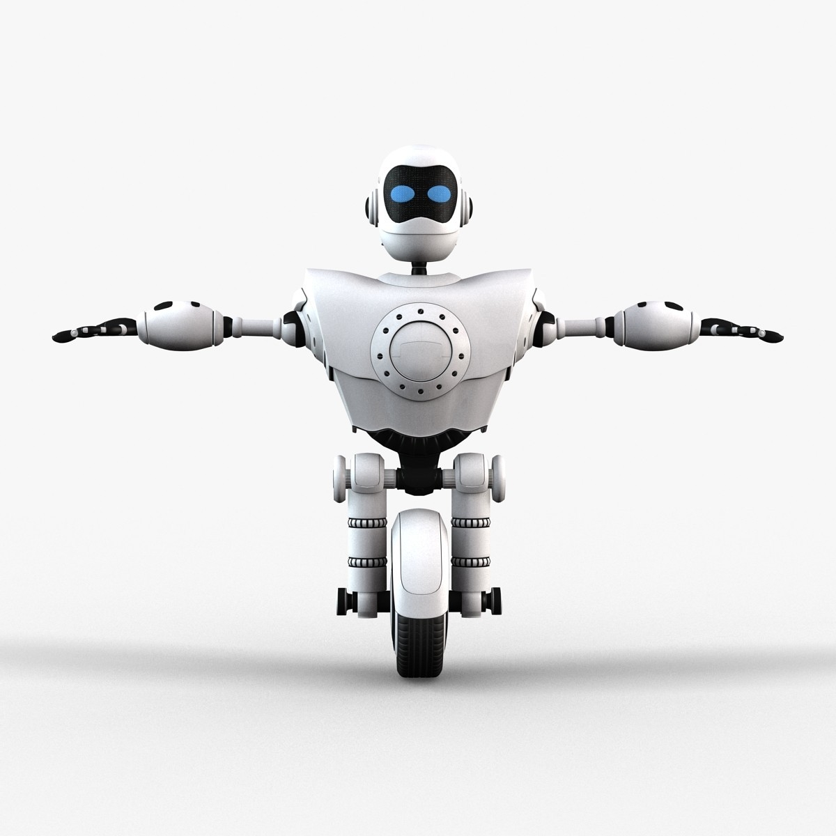 unibot male rigged 3d max