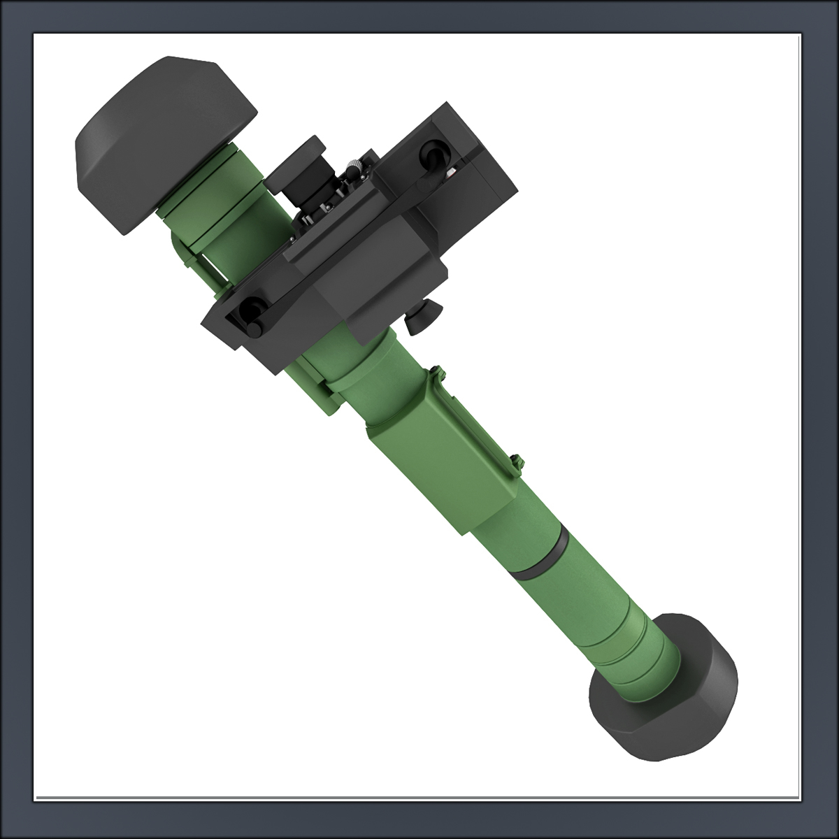 3d model fgm 148 javelin missile launcher
