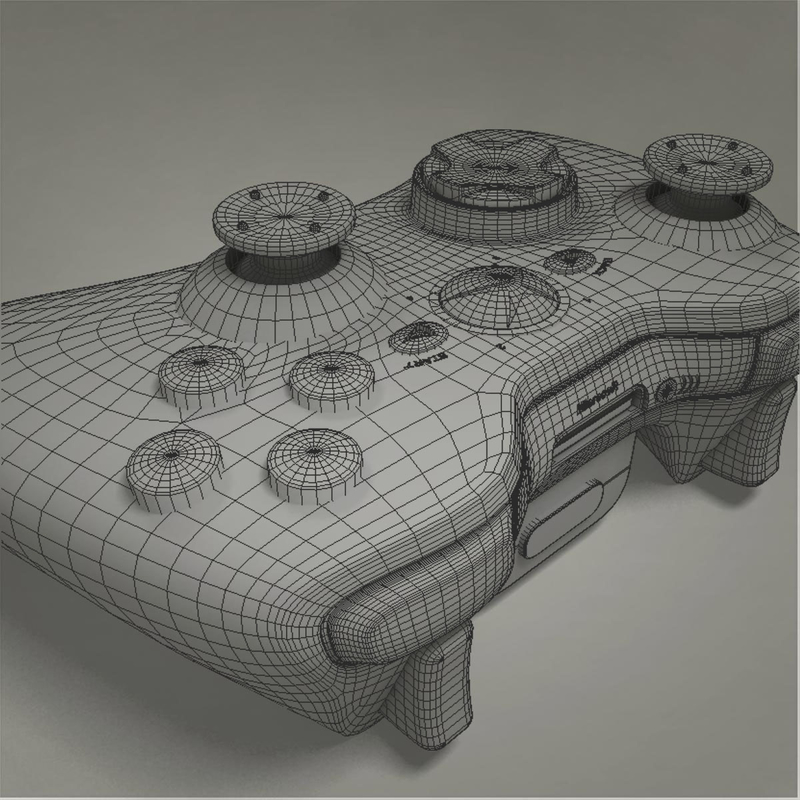 xbox joystick 3d max