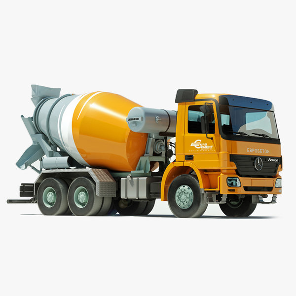 Concrete Mixer 3D Models for Download | TurboSquid