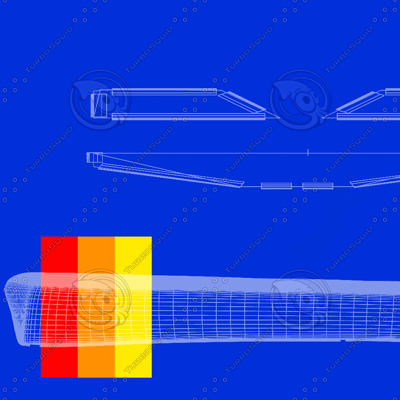 3d model ultralight aircraft lights