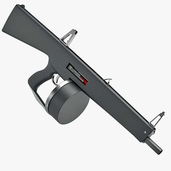 gun pistol 3d model
