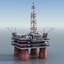 3ds offshore oil platform