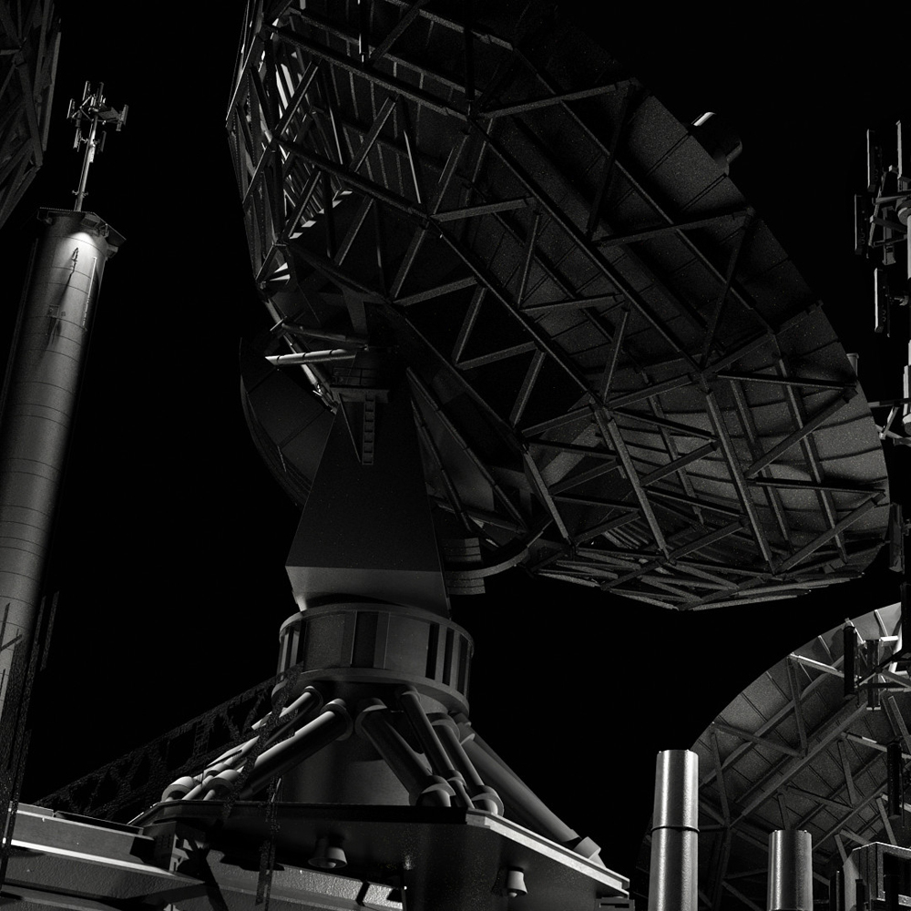 3ds Max Industrial Communications Array 