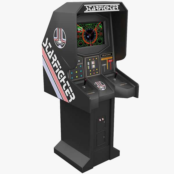 3dsmax arcade starfighter