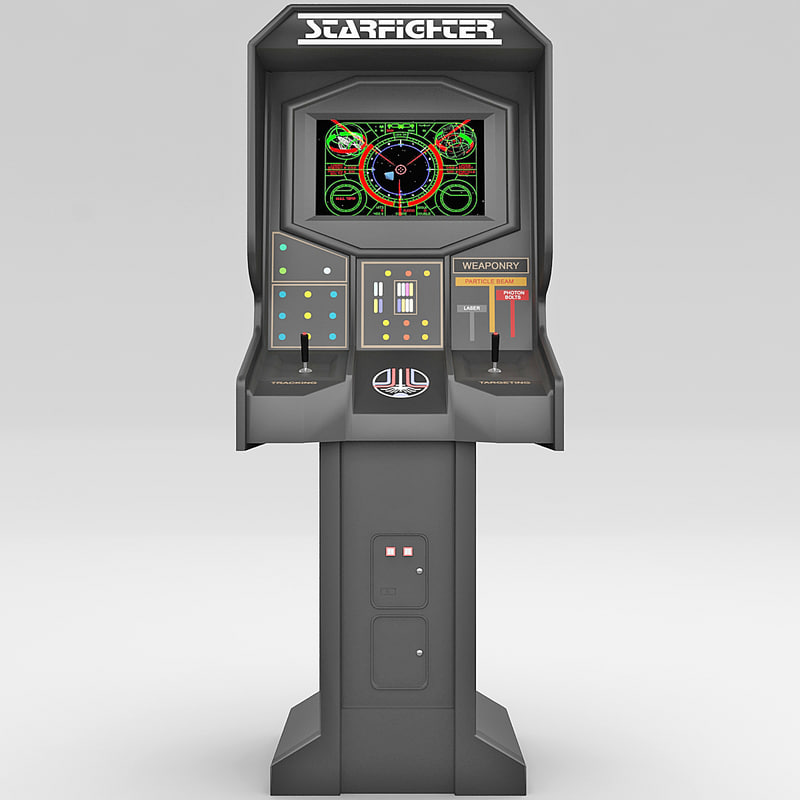 3dsmax arcade starfighter