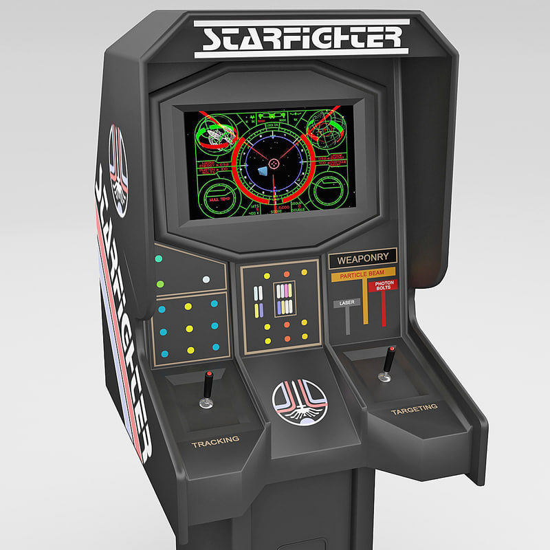 3dsmax arcade starfighter