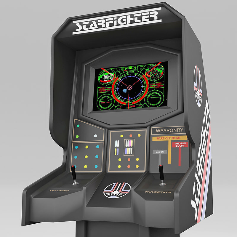 3dsmax arcade starfighter