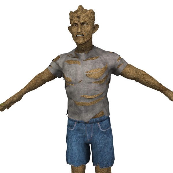 monster humanoid creature 3d model