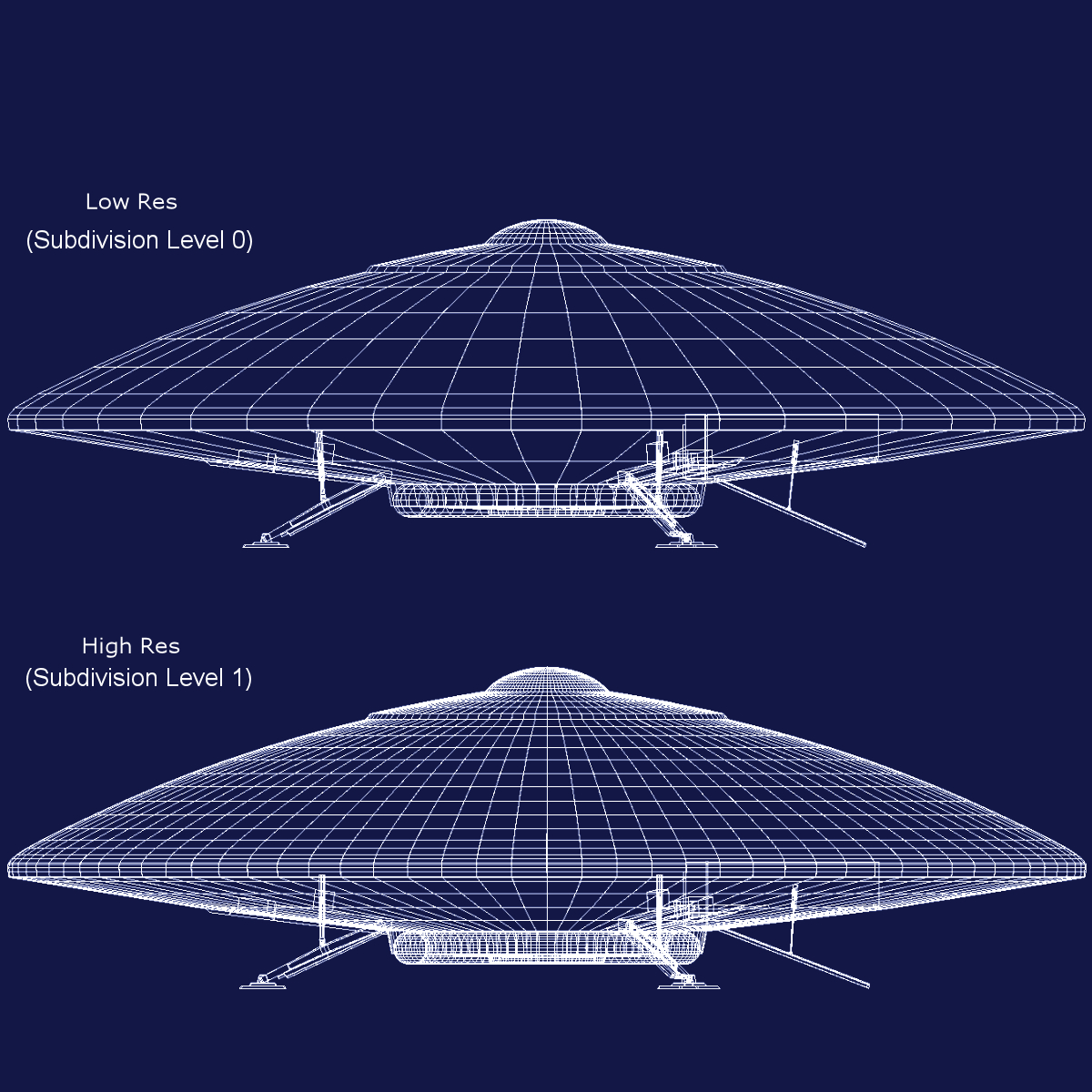 3d model ufo