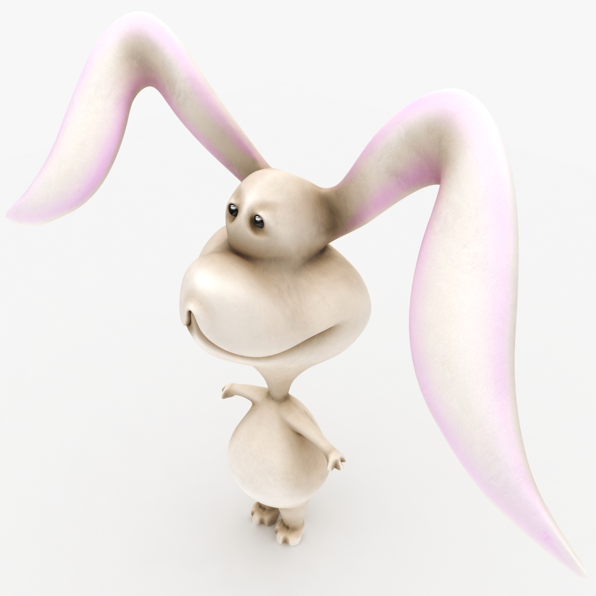 3d cartoon rabbit