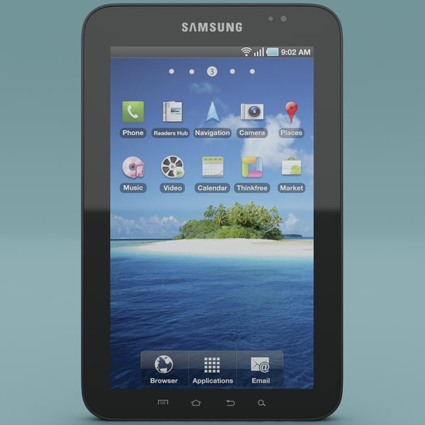 samsung galaxy tab p1000 3ds