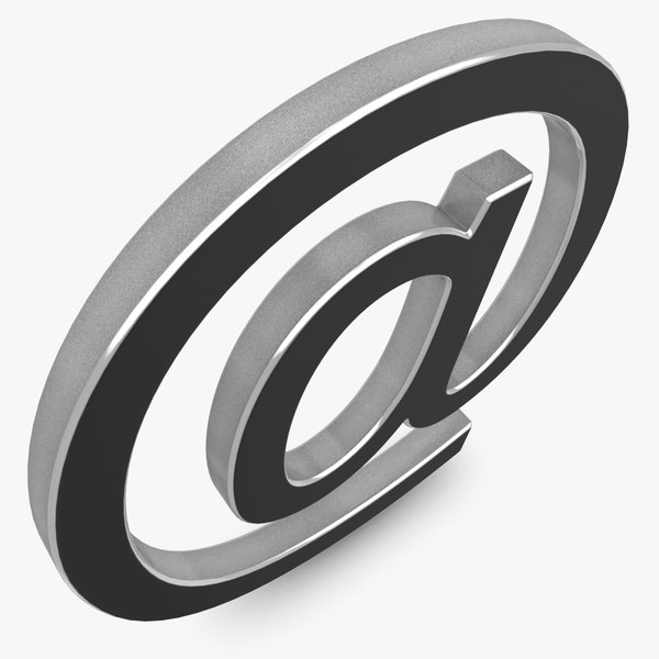 modelo 3d En el simbolo - TurboSquid 809389