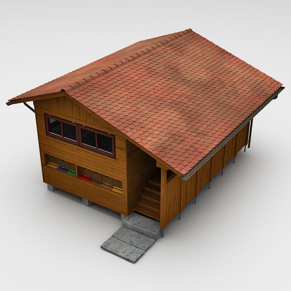 3d model house apiary
