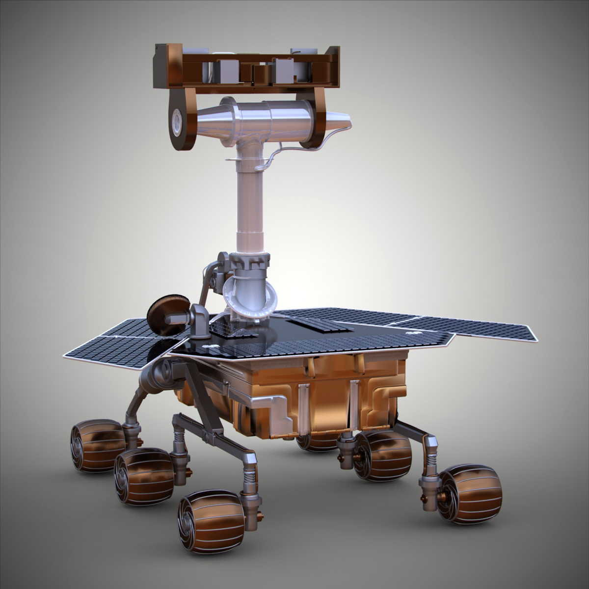 3ds max nasa mars rover spirit