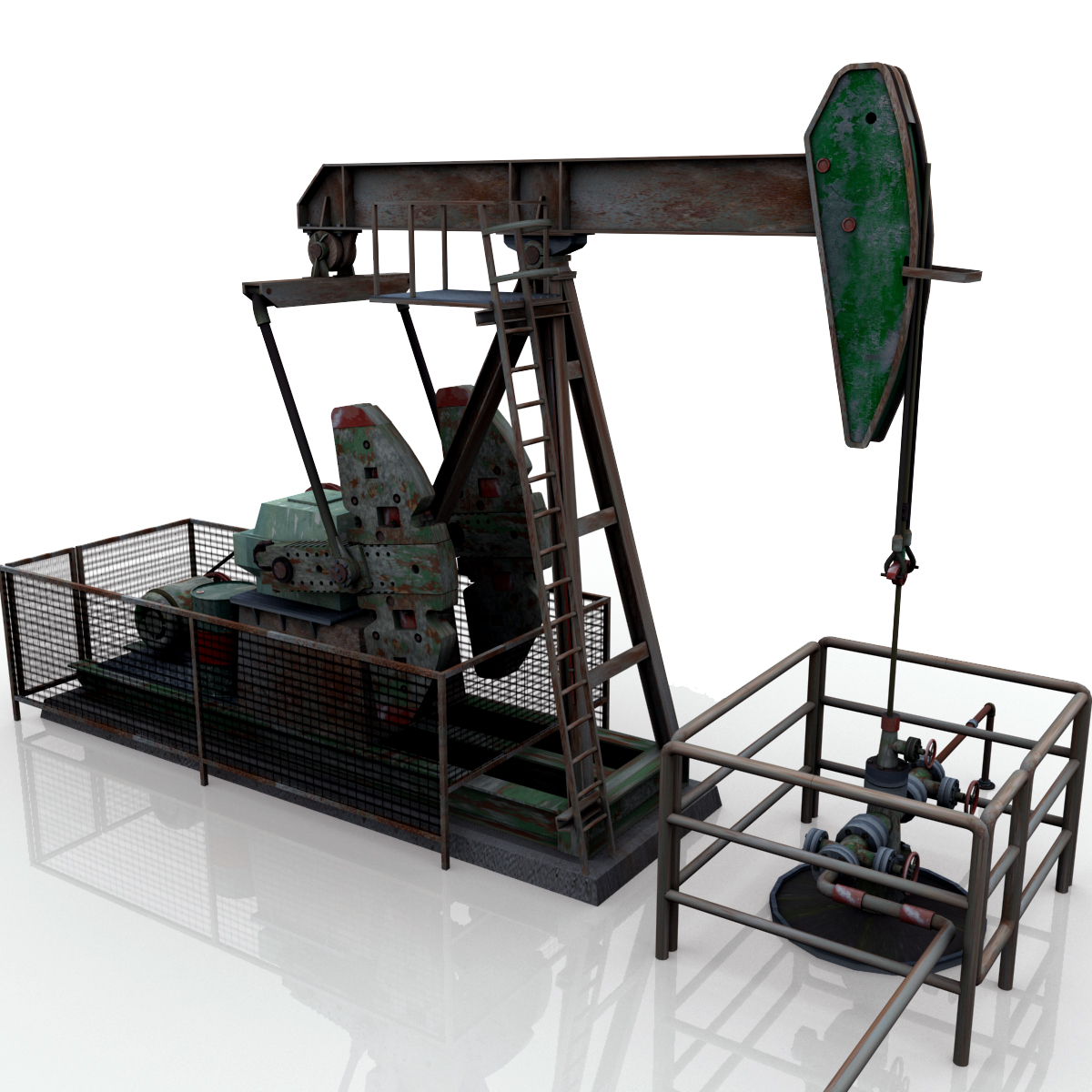 3d model oil field