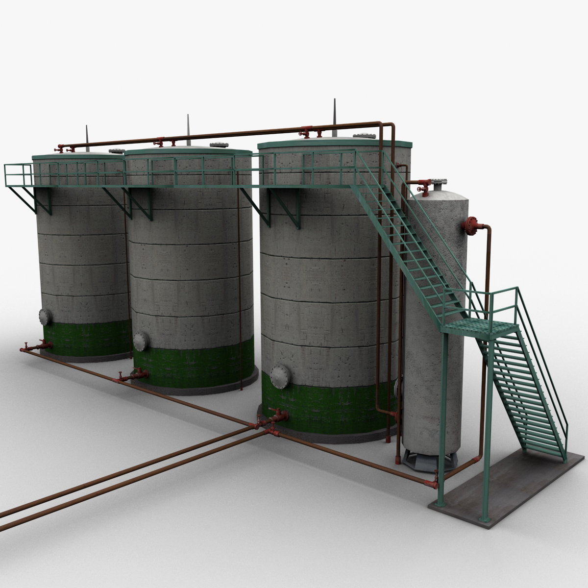3d model oil field