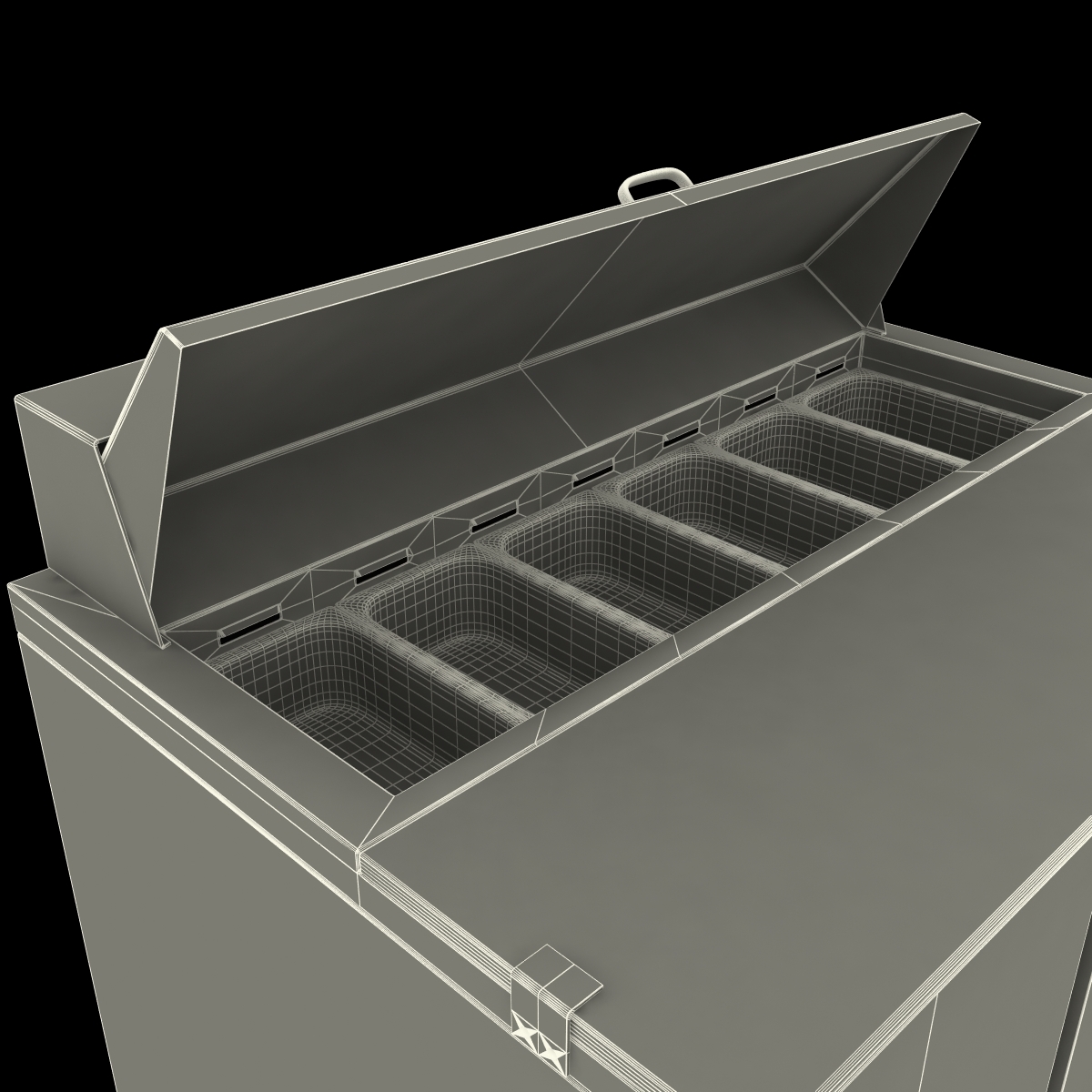 sandwich prep table max