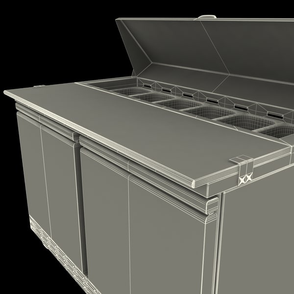 sandwich prep table max