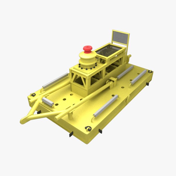 plet pipeline end termination 3d max