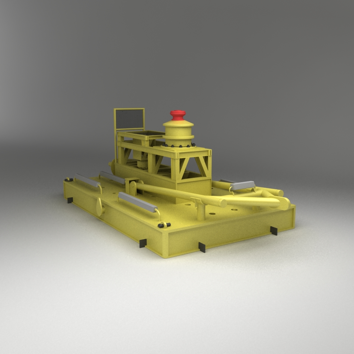 plet pipeline end termination 3d max