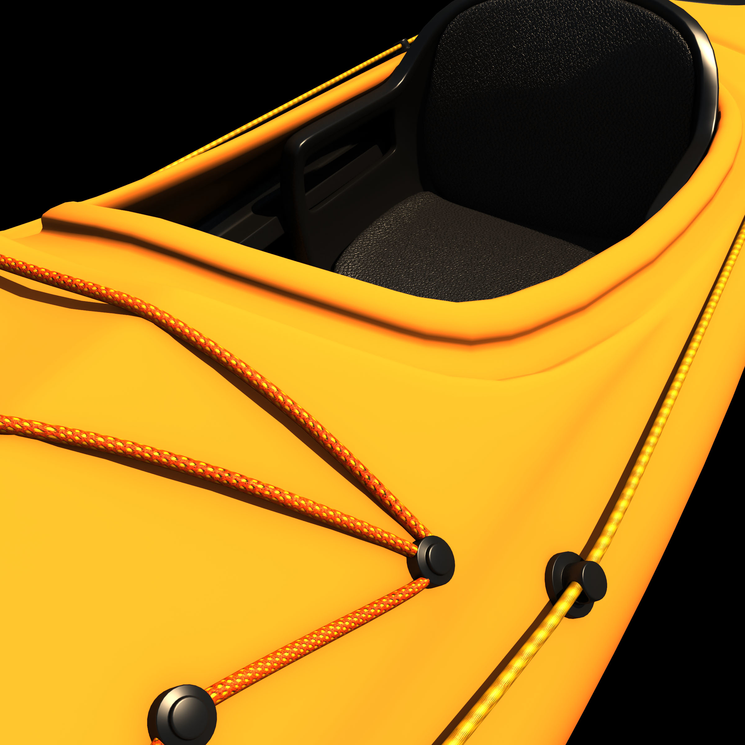 3d model kayak